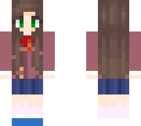 Monika Minecraft Skins
