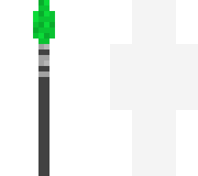 Kryptonite Spear | Minecraft Skin