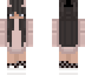 Minecraft Bedrock Ava skin (Bundle cute outfits) | Minecraft Skin