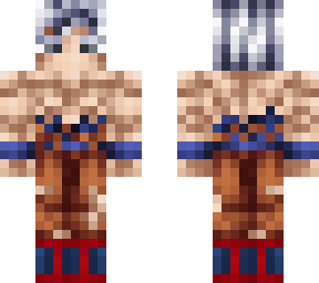 Goku Ultra Instinct | Minecraft Skin