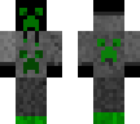 Gray Creeper | Minecraft Skins