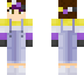 Nonbinary Pride | Minecraft Skin