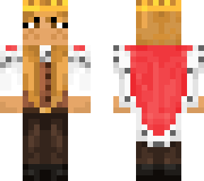 Princess with freckles | Minecraft Skin