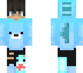 Shark Hoodie Minecraft Skins