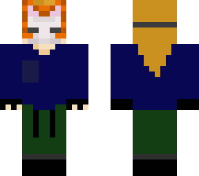 Updated Fox Mask | Minecraft Skin