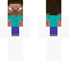 Why dose Steve have a big head | Minecraft Skin