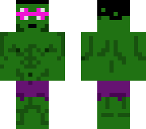 Chill hulk | Minecraft Skin