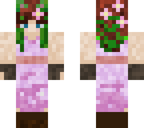 flower girl skin | Minecraft Skin