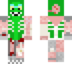 pickle rick | Minecraft Skins