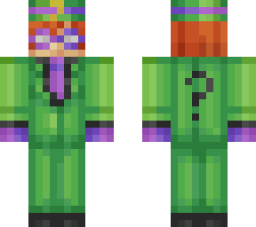 The Riddler - Edward Nygma | Minecraft Skin