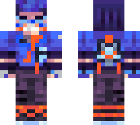 yoru yoru ult valorant mask | Minecraft Skins