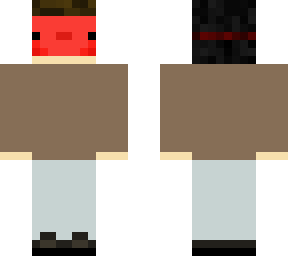 axolotl mask | Minecraft Skin