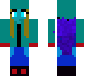 Cian wolf girl | Minecraft Skin