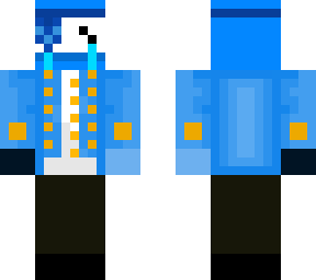 Cube cavern blue boss | Minecraft Skin