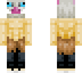 Demon Slayer Inosuke | Minecraft Skin