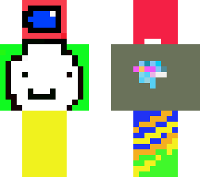 dream sus | Minecraft Skin