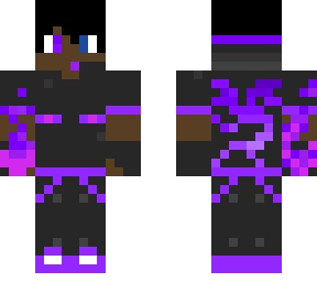Gamer Enderman Brown Boy | Minecraft Skin