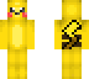 Pikachu pokemon | Minecraft Skin