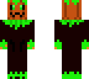Pumkat (Character designed by Acstlu) | Minecraft Skin