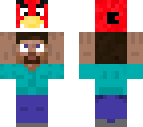 Angry Steve Minecraft Skins