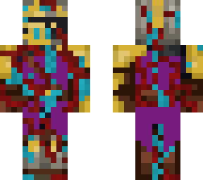 warped nether knight | Minecraft Skin