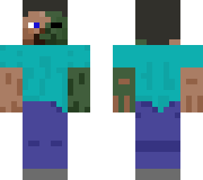 Zombie steve | Minecraft Skin