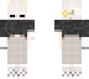 Aesthetic Demon Non Binary | Minecraft Skin