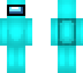Among Us light blue | Minecraft Skin