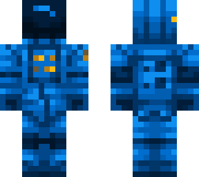 Blue Astronaut | Minecraft Skin