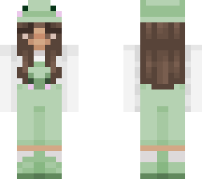 froggie girl skin (mixed) | Minecraft Skin