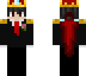king in a suit | Minecraft Skin
