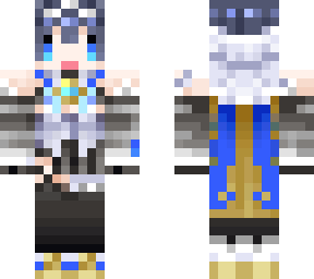 Kronii | Minecraft Skin