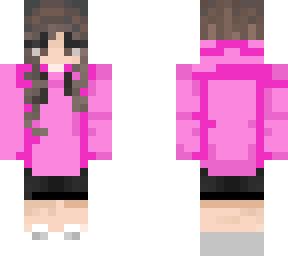pink gamer girl | Minecraft Skin