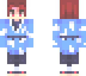 Water Breathing Tanjiro Minecraft Skins