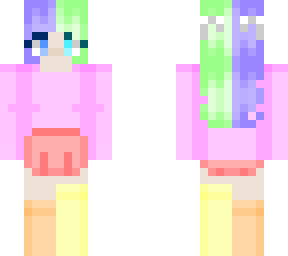 A little color to your dull world~ II CE II | Minecraft Skin