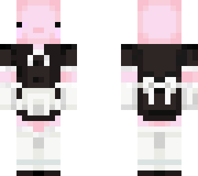 axolotl maid | Minecraft Skins