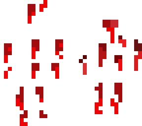 Bleeding second layer | Minecraft Skin