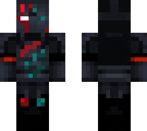 Dark knight corrupted by nether | Minecraft Skin