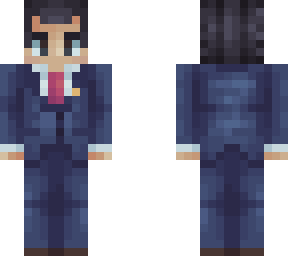 Phoenix Wright - Ace Attorney | Minecraft Skin