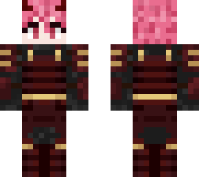 pink samurai | Minecraft Skins