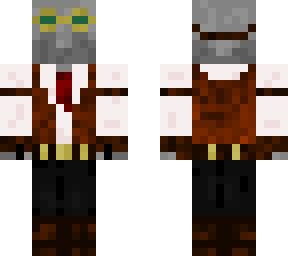 Steampunk Boulder | Minecraft Skin