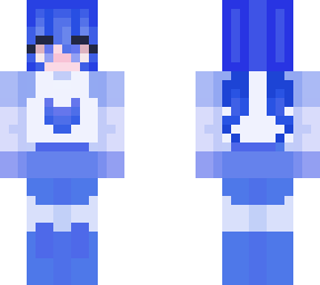 blue spinal | Minecraft Skin