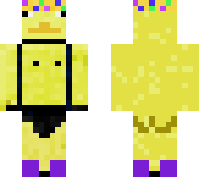 duck with crown | Minecraft Skins