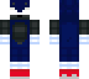 Dark Sonic | Minecraft Skin