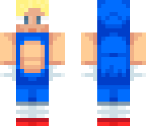 Sonic Onesie Minecraft Skins