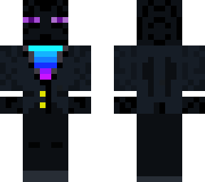 Enderman in a Suit Remastered | Minecraft Skin