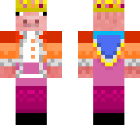 dream with technoblade crown | Minecraft Skins