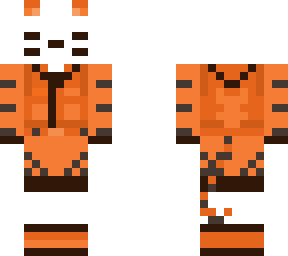 TapL MCC 16 Orange Ocelots Leather Jacket | Minecraft Skin