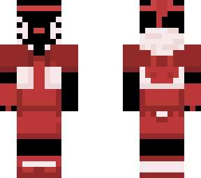 MCC Red Rabbits Team Skin | Minecraft Skin