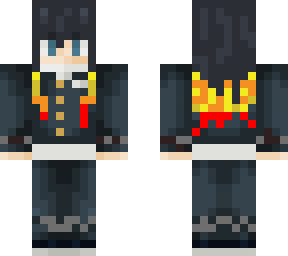 tokito flame version | Minecraft Skin
